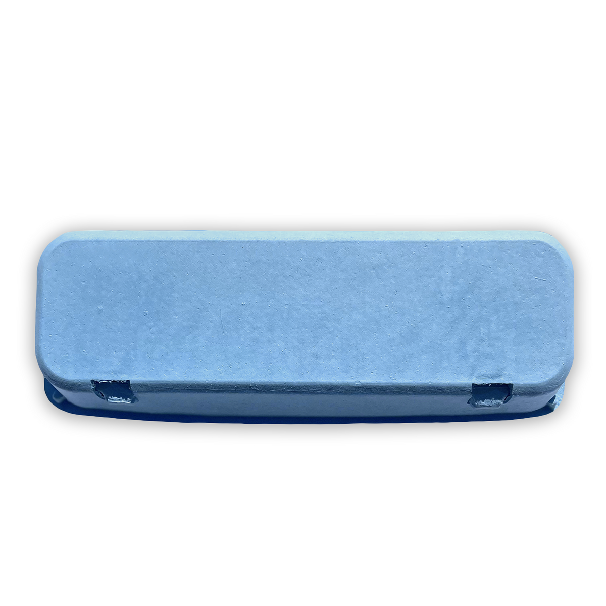 Baby Blue Egg Carton, Pulp 12-Egg Blank – EggCartons.Com
